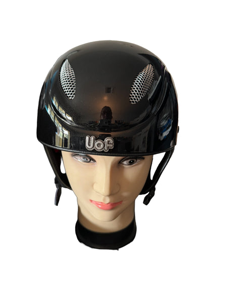 UOF Race Open Back Helmet – G.A. JOCKEY SHOP Inc.